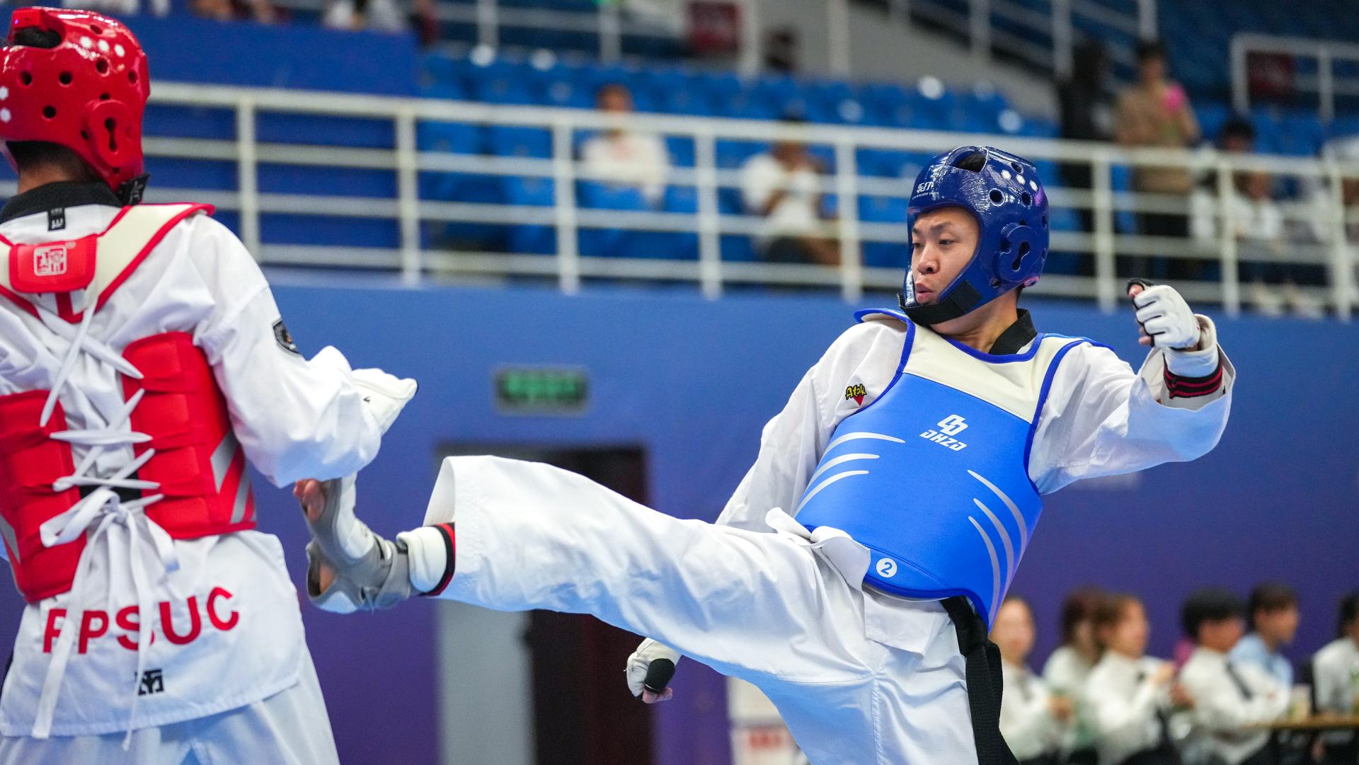 19th Beijing University Taekwondo Championships kicks off - CGTN