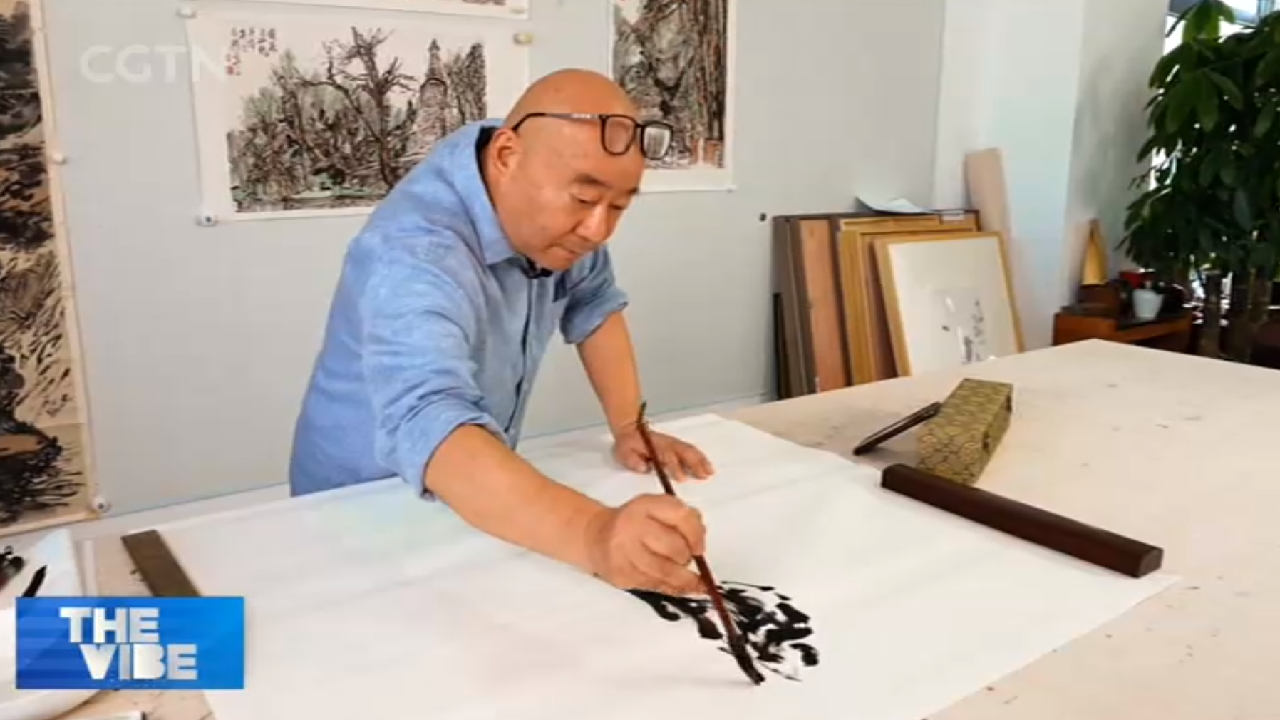 Fan Yang's creative journey sheds light on his artistic views - CGTN