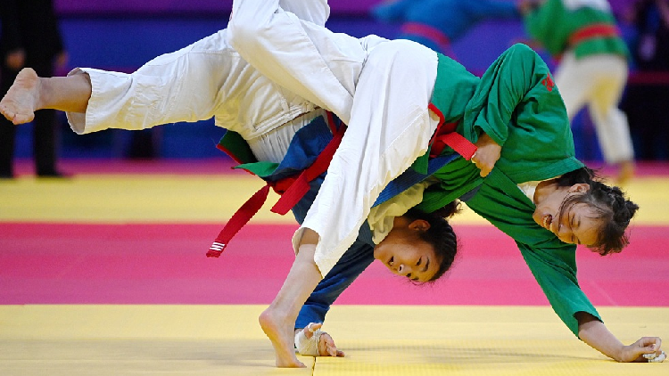 Kurash: Central Asian combat sport a highlight of Asian Games - CGTN