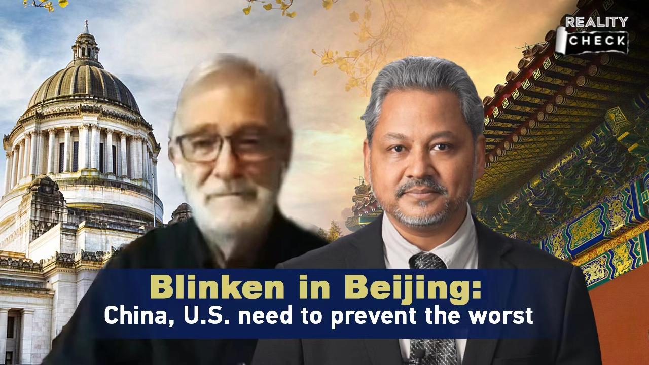 Blinken in Beijing: China, U.S. need to prevent the worst - CGTN