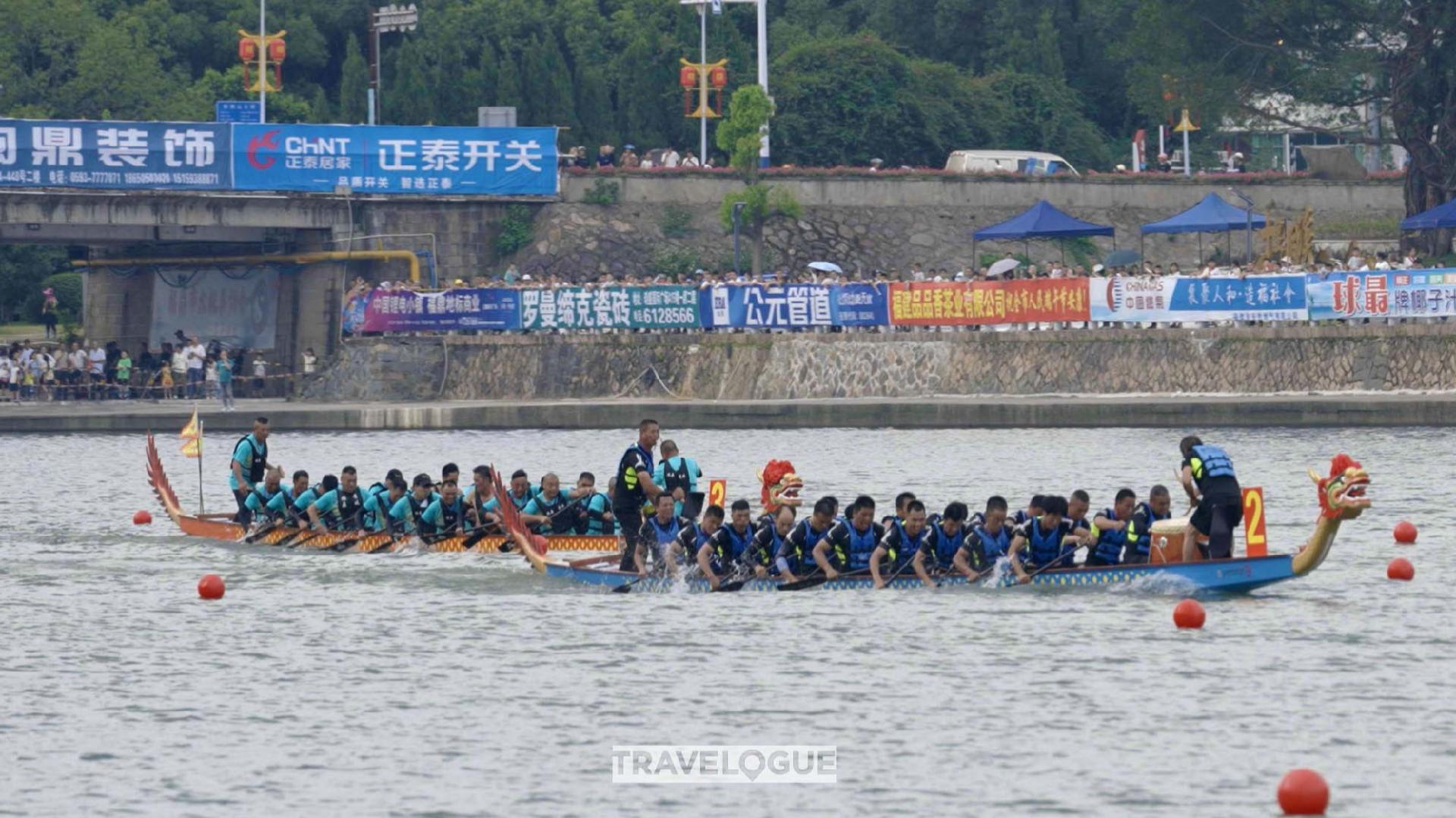 Dragon boat race makes a splash in Fuding - CGTN