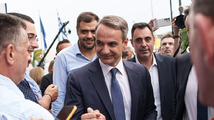 Greece's conservatives win election, pledge more reforms - CGTN