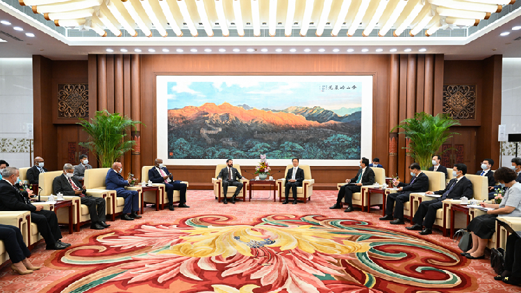 Chinese vice president calls for common development, prosperity - CGTN