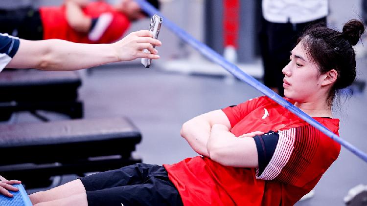 Chinese stars ramp up preparations for World Aquatics Championships - CGTN