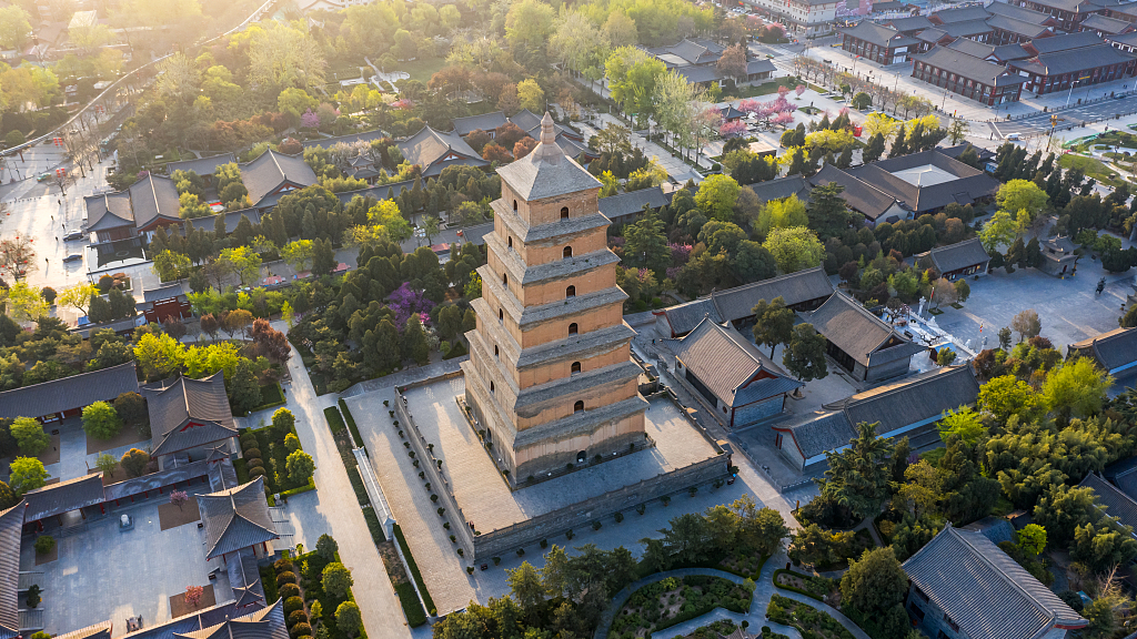 Live: Tour of the Greater Wild Goose Pagoda in Xi'an City – Ep. 7 - CGTN