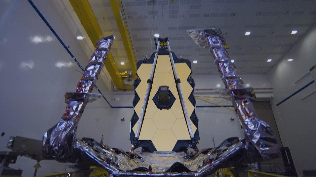 Webb Space Telescope reveals close-up of 50 baby stars - CGTN