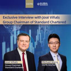 Watch: Exclusive interview with group chairman of Standard Chartered - CGTN