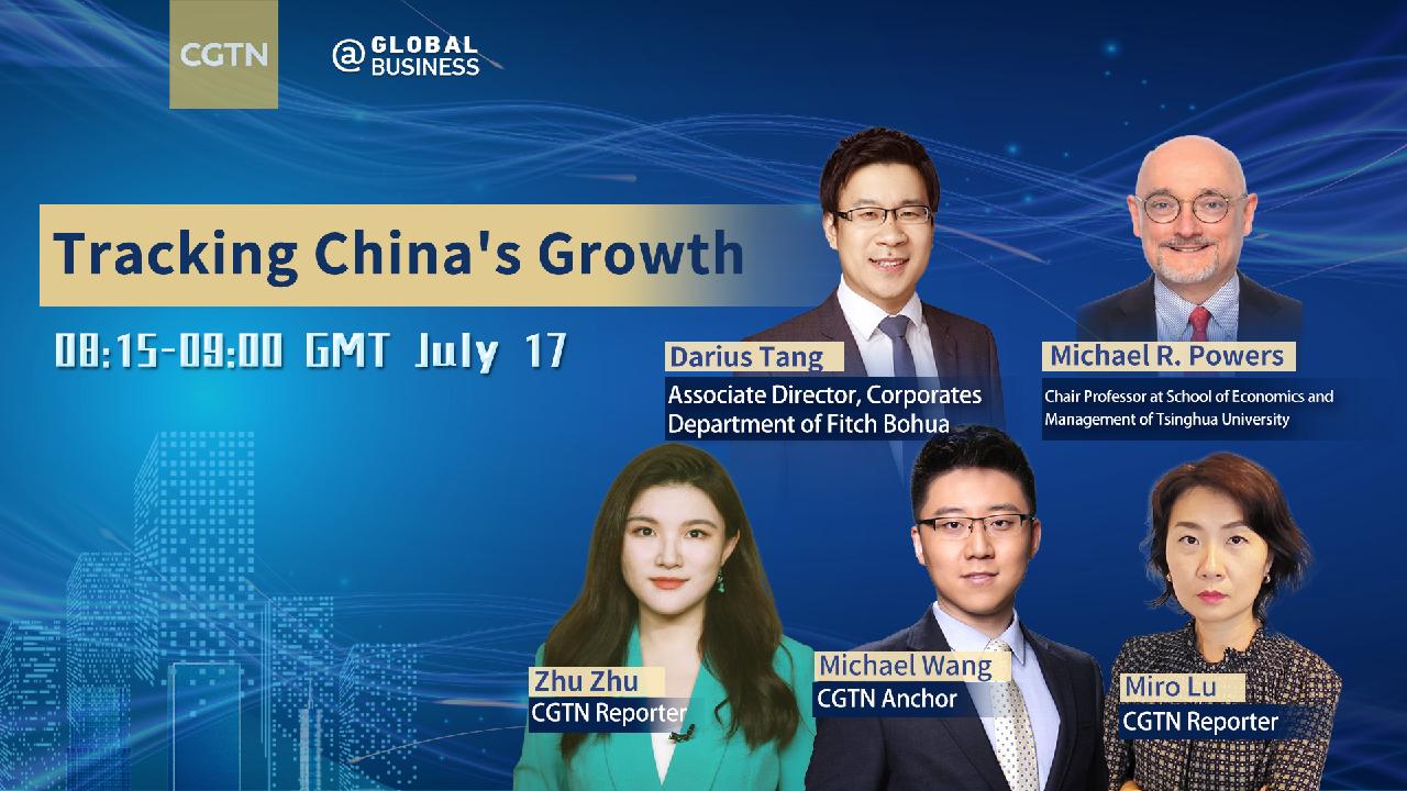 Live: Tracking China's growth - CGTN