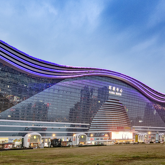 Live: Dynamic view of Global Center in SW China's Chengdu – Ep.3 - CGTN