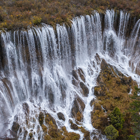 Live: Enjoy the stunning Nuorilang Waterfall in southwest China - CGTN