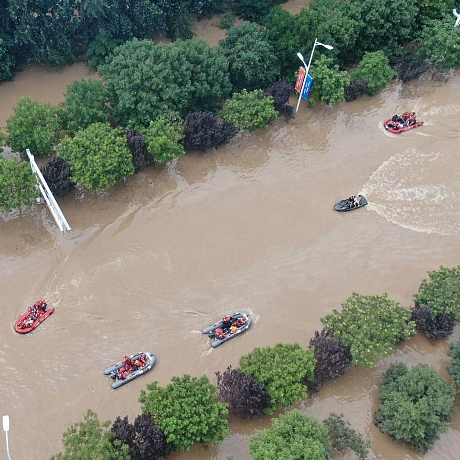 Live: Rescue underway in Hebei's Zhuozhou after heavy floods - CGTN