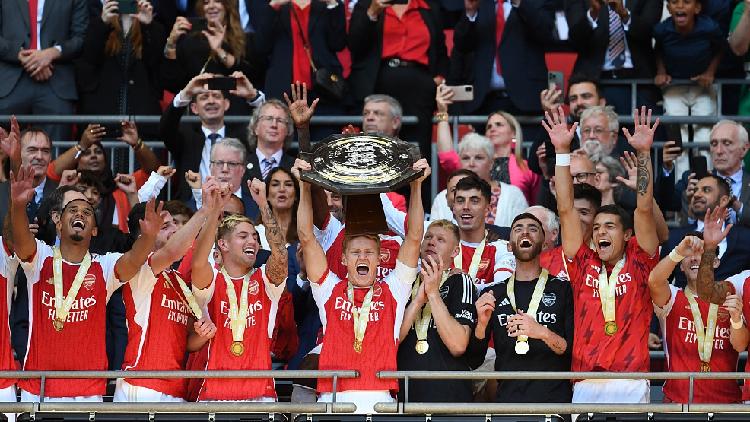 Arsenal edge Man City on penalties to win first trophy of the season - CGTN