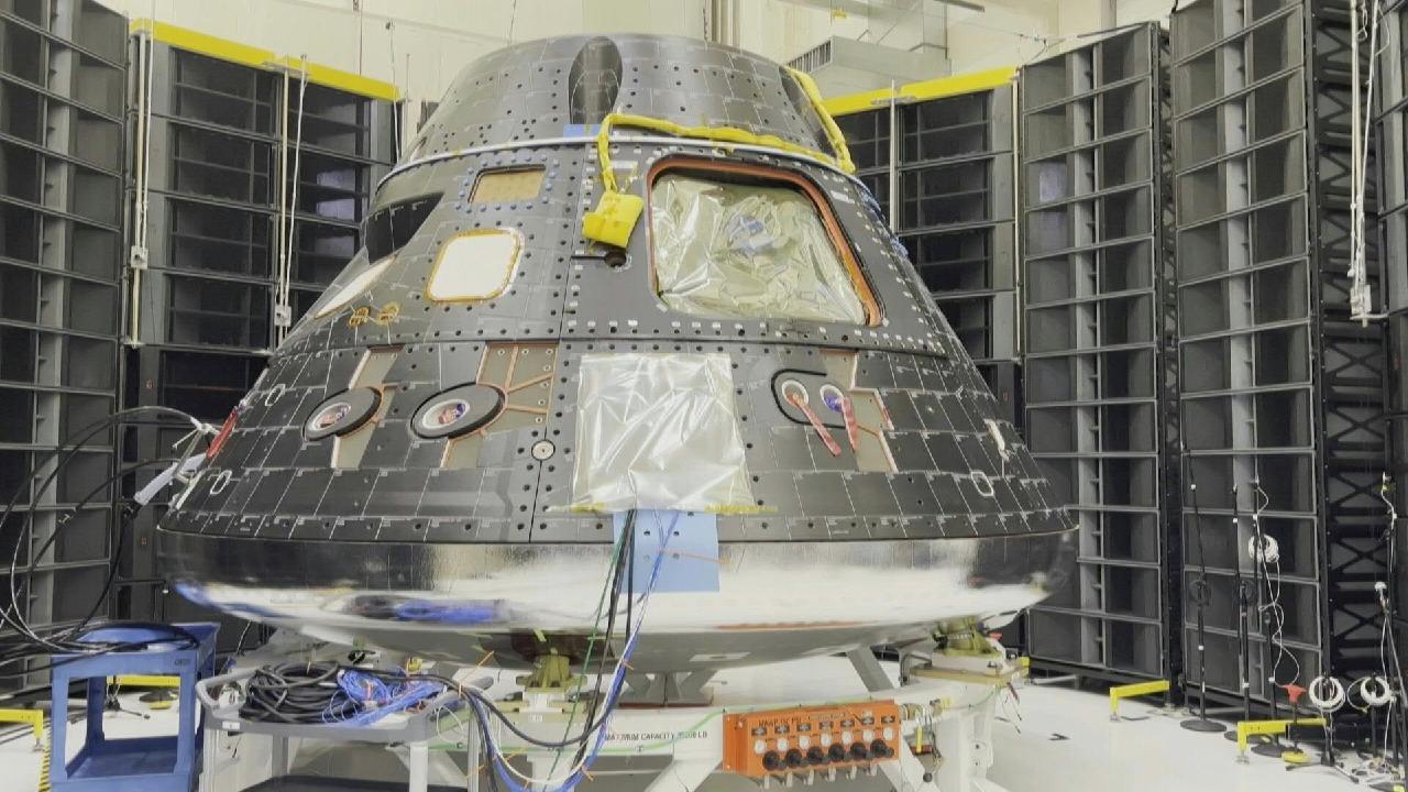 NASA's Orion spacecraft capsule for Artemis 2 crewed lunar mission - CGTN