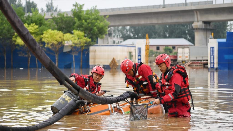 CPC leadership arranges flood relief, post-flood reconstruction work - CGTN