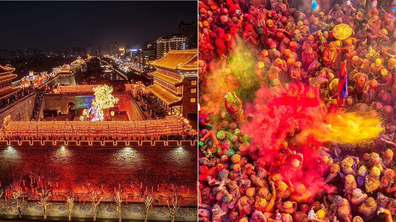 Celebrations of color and joy – Spring festivals in China and India - CGTN