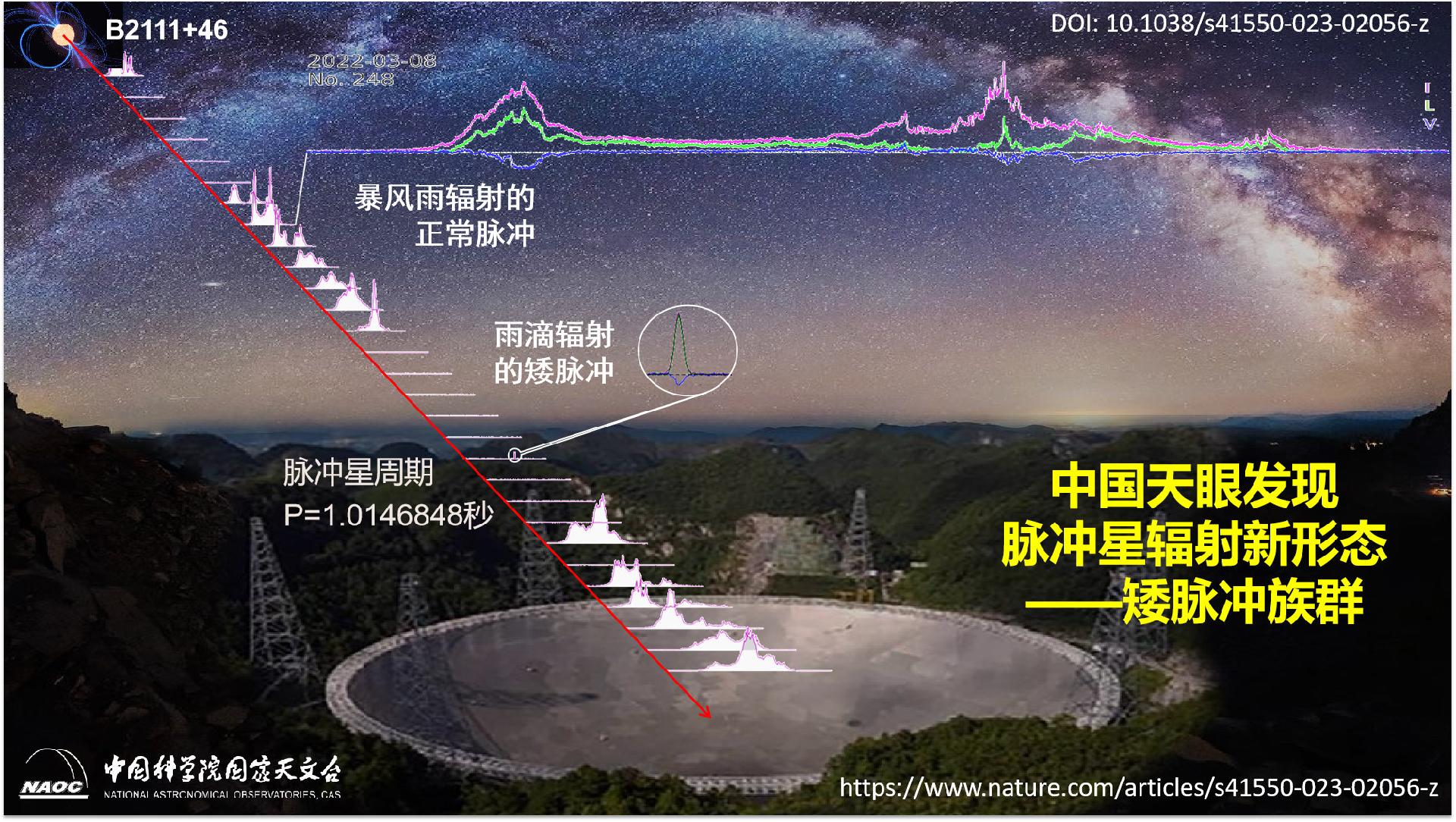 China's FAST telescope discovers new population of dwarf pulses - CGTN