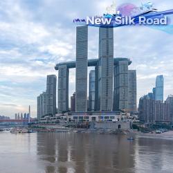 Live: A view of Chongqing's skyline and Chaotianmen Port - CGTN