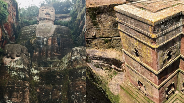 Colossal buildings present ancient wisdom - CGTN