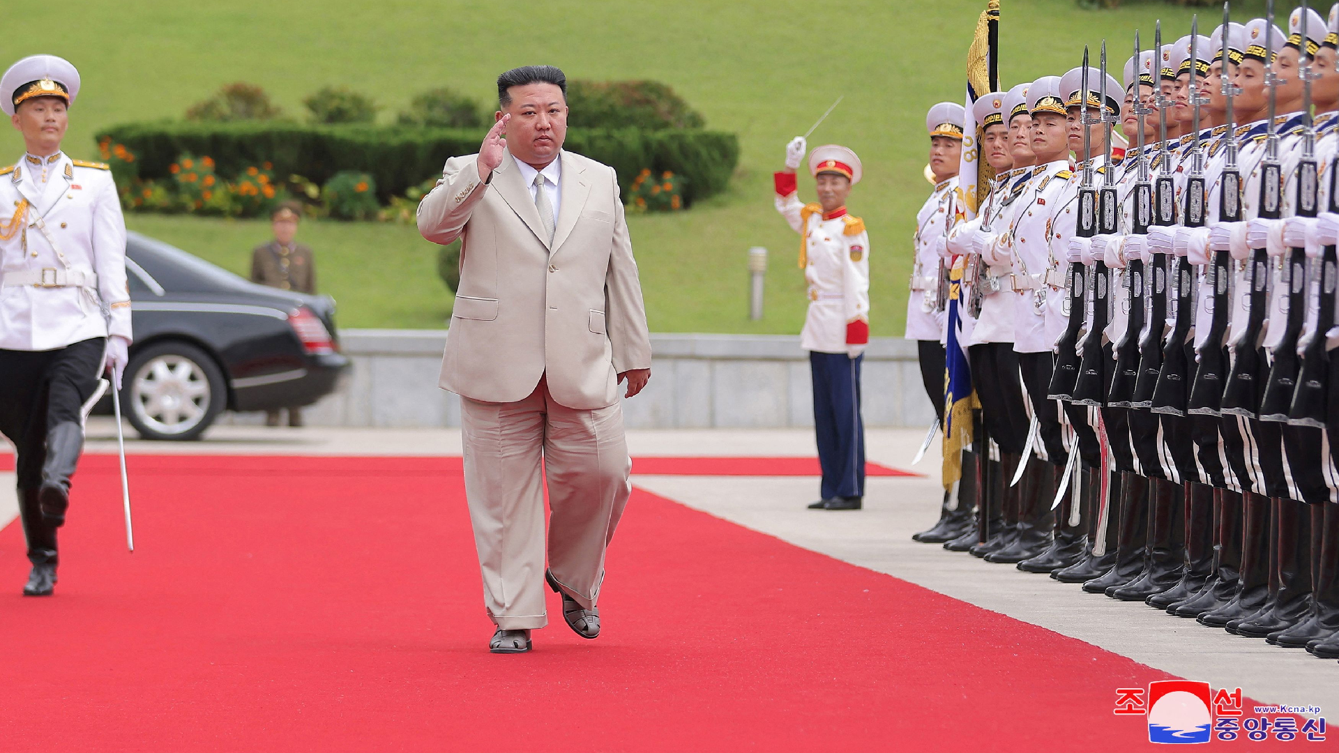 Kim visits DPRK navy command, calls for strengthening forces - CGTN