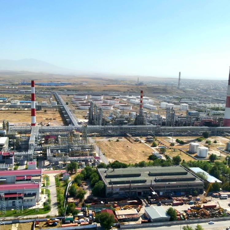 Watch: View from the Shymkent Oil Refinery in Kazakhstan - CGTN