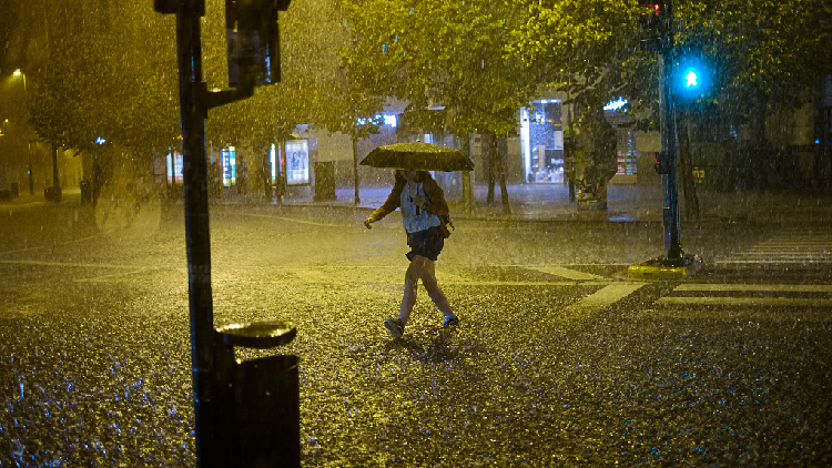 Madrid residents told to stay at home as torrential rain sweeps across ...