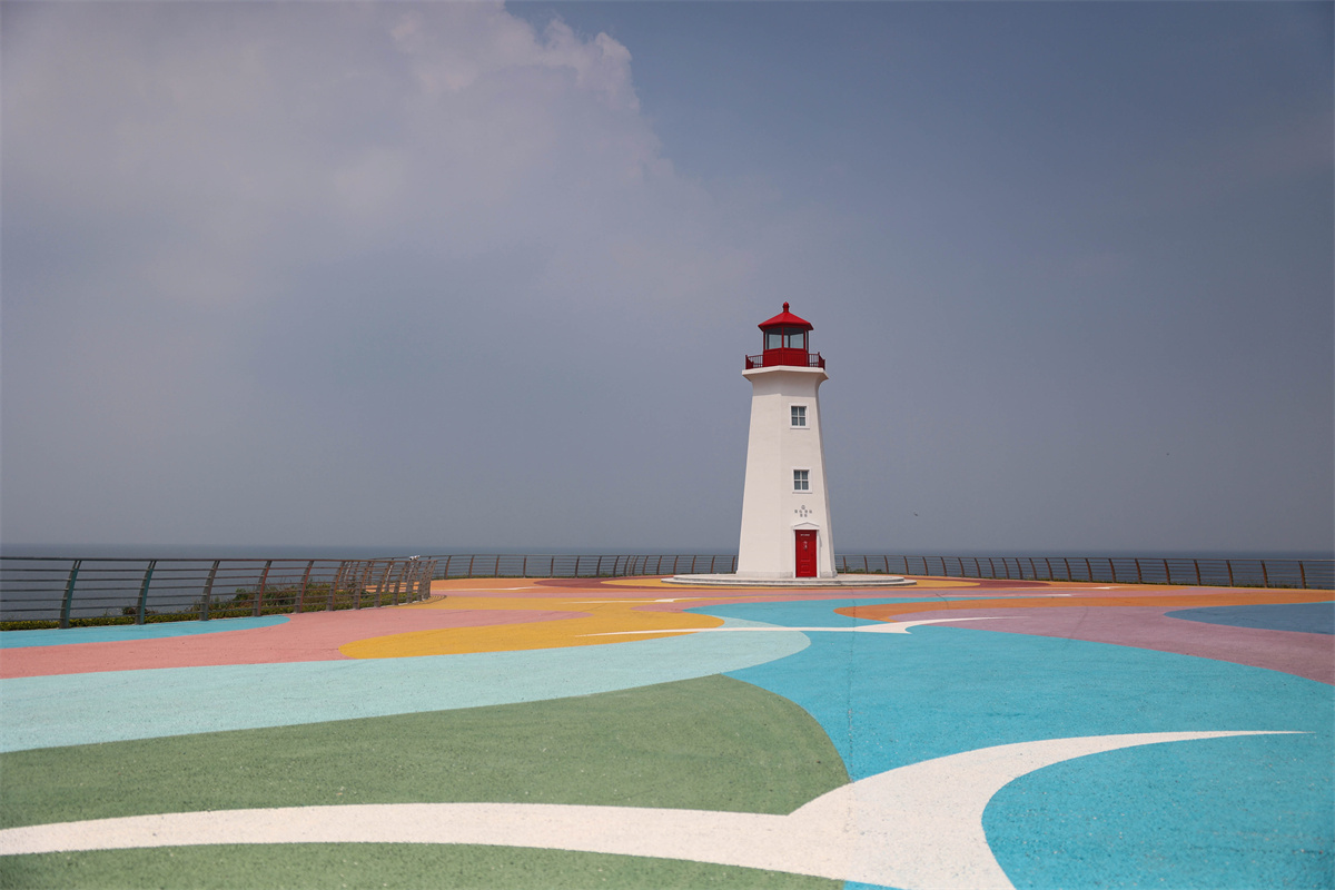 Bright Colors Add Romance To Coastal Park In North China CGTN Bright Colors Add Romance To Coastal Park In North China CGTN