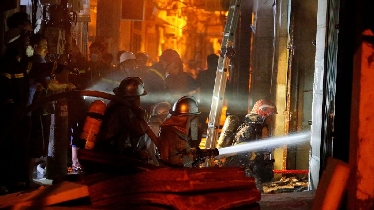 'Dozens dead' in Vietnam apartment block fire - CGTN