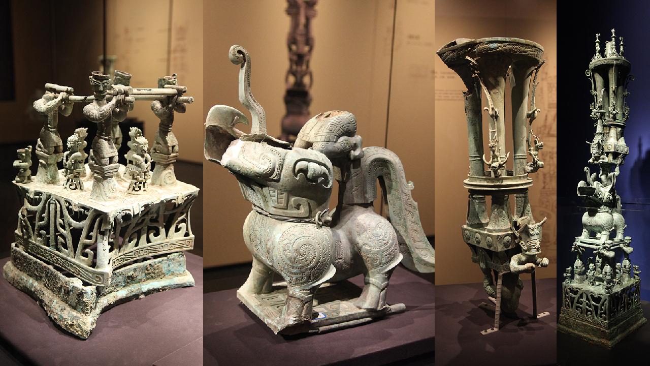 Magical combinations of Sanxingdui relics - CGTN