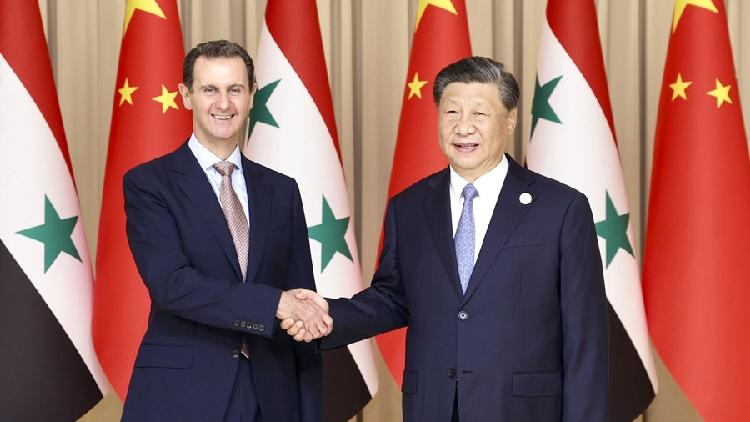 Xi says strategic partnership with Syria 'milestone' of bilateral ties ...