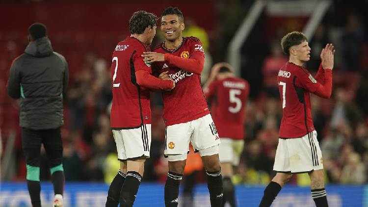 Man Utd start League Cup defence with 3-0 win, Wolves and Luton lose - CGTN