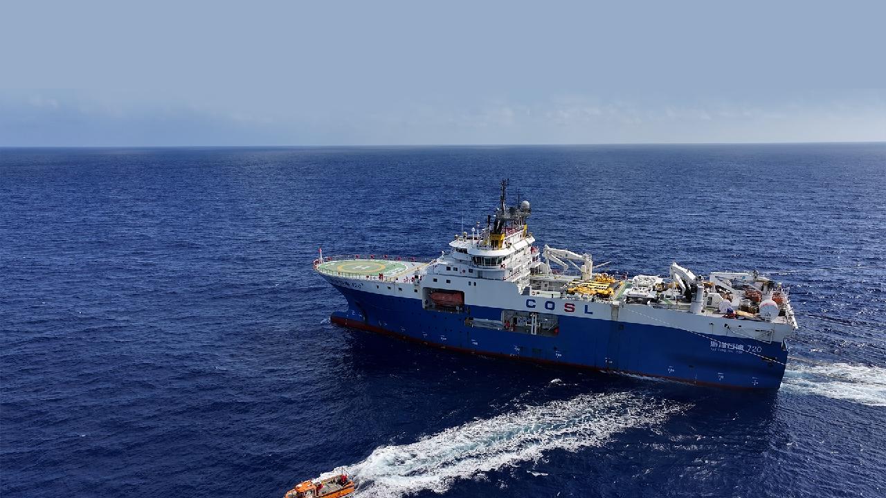 Live: China's first 3,000m deep-sea geological exploration underway - CGTN