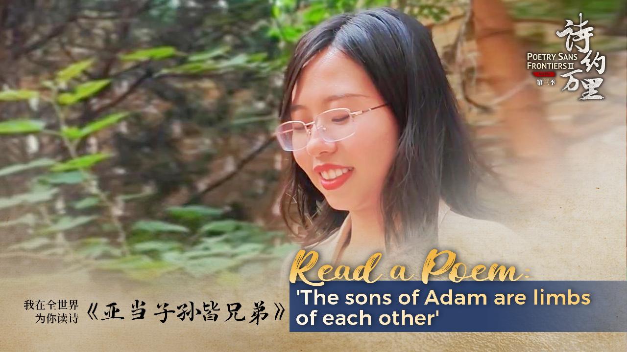Read a poem: 'The sons of Adam are limbs of each other' - CGTN