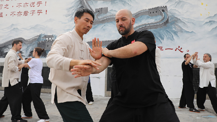 South American practitioners visit Tai Chi roots in Chenjiagou - CGTN