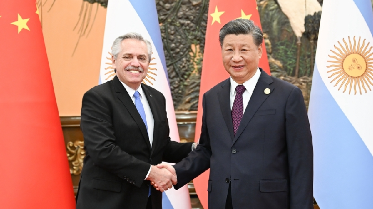 President Xi holds talks with Argentine President Alberto Fernandez - CGTN
