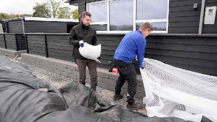 Northern Europe braces for gale-force winds and extensive floods - CGTN