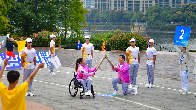 4th Asian Para Games torch relay kicks off in Hangzhou - CGTN