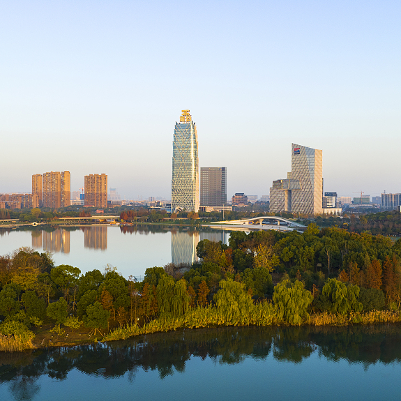 Live: Fenghuang Lake in east China's Zhejiang Province - CGTN