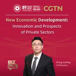 Live: Innovation and prospects of private sectors - CGTN