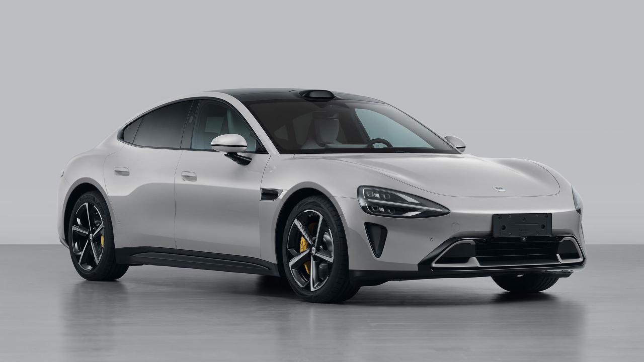 Photos of Xiaomi's first car - CGTN