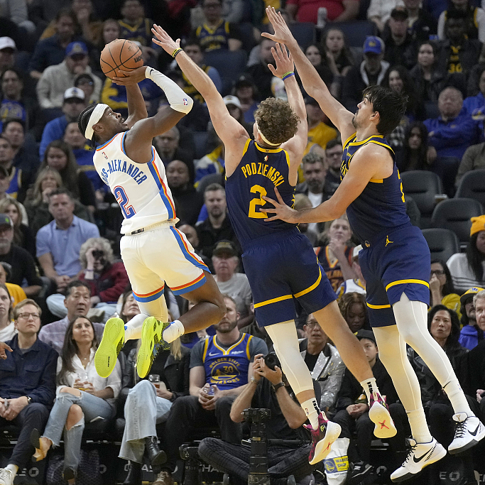 NBA highlights on Nov. 18: SGA dominates Warriors in overtime - CGTN