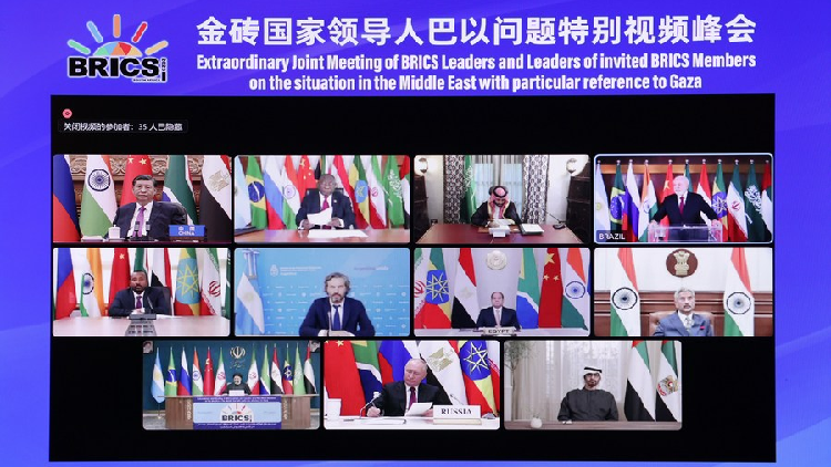 BRICS summit on Gaza: A beacon of hope for peace - CGTN