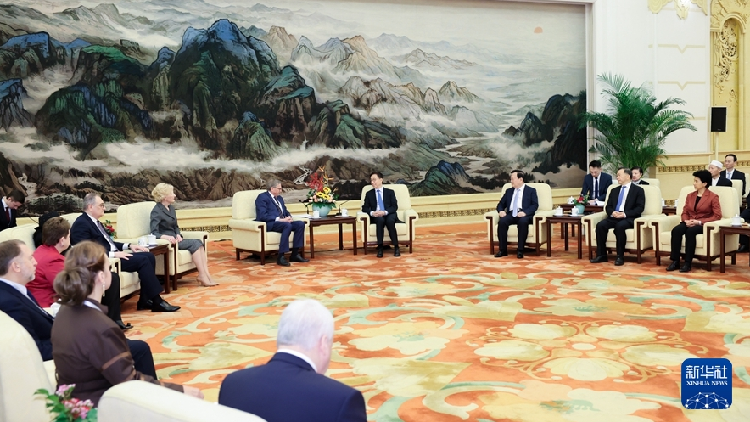 Chinese VP meets representatives of China-Russia friendship committee ...