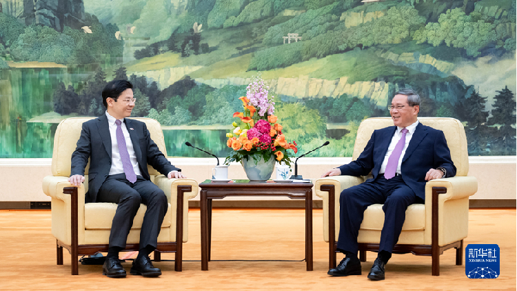 Premier Li: China to push to upgrade cooperation with Singapore - CGTN