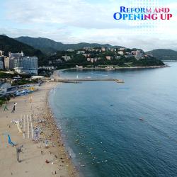 Live: A relaxing view of Shenzhen's Dameisha Beach - CGTN