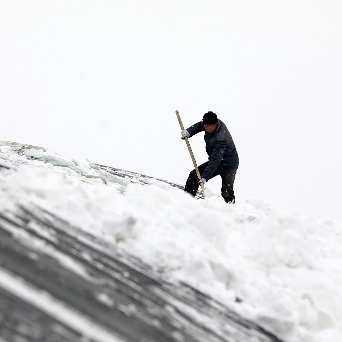 Live: Latest on the new round of blizzards and cold wave - CGTN