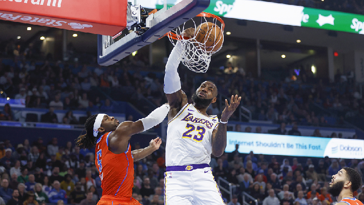 NBA highlights on Dec. 23: Age doesn't stop James from dominating OKC - CGTN