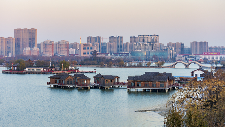 Live: A natural gem, Dongchang Lake in Shandong's Liaocheng City - CGTN