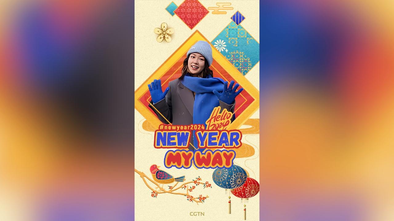 'New Year My Way' challenge: Celebrating at New Year Bazaar - CGTN