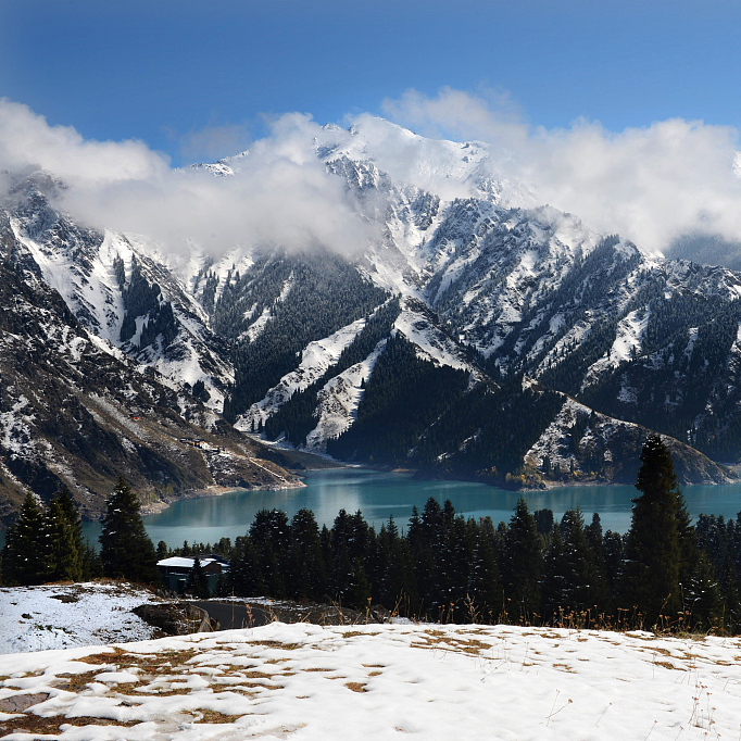 Live: Dive into the Heavenly Lake in Xinjiang - CGTN