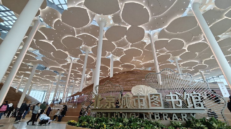 New Beijing library set to be a forest of knowledge - CGTN